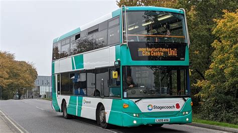Stagecoach South East LX09 AHA 15092 Scania Omnicity YouTube