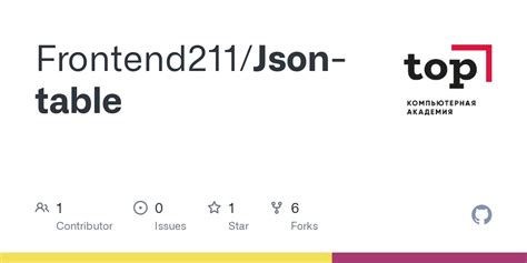 Github Frontend211 Json Table