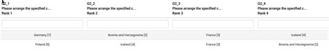 Quiz Show Correct Order For The Question Type Ranking Limesurvey