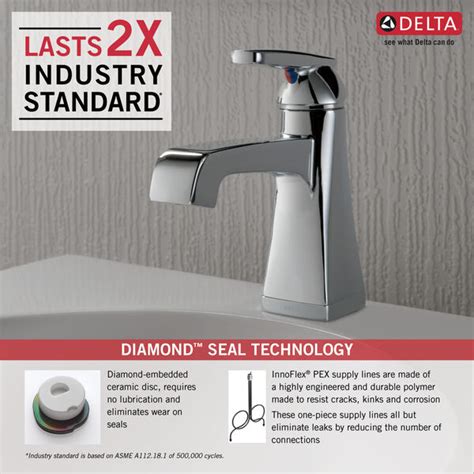 Single Hole Bathroom Faucet 1l Recertified In Chrome 564 Mpu Dst R