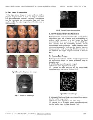 Effective Face Feature For Human Identification PDF
