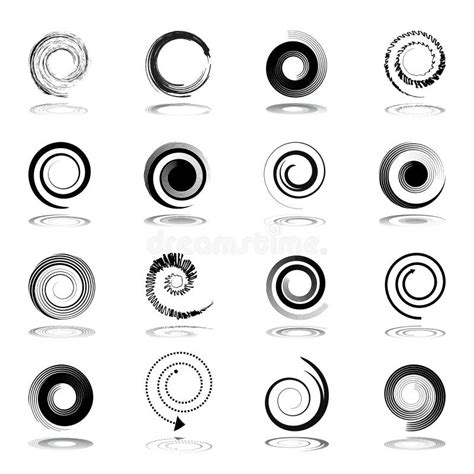 Spiral Design Elements Stock Vector Illustration Of Movement 44399921