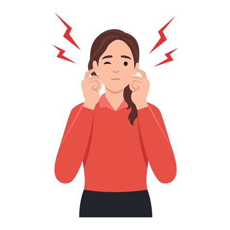 Covering Ears Cartoon