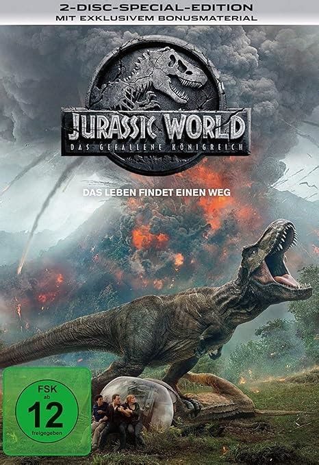 Jurassic World The Fallen Kingdom 2 Disc Special Edition With Bonus 2 Dvd Uk Dvd