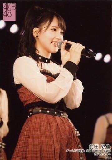 駿河屋 【買取】前田彩佳ライブフォト・膝上・衣装赤・黒・白・チェック柄・両手マイクakb48 チームa「目撃者」公演 加藤玲奈 生誕祭