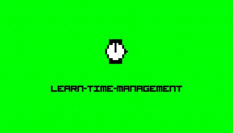 Learn Time Management Stories Hackernoon