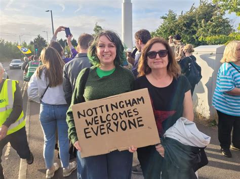 10 Photos That Show Nottingham Protest Where Anti Racist Turnout