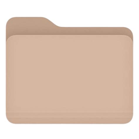 Nude Folder With File Holder