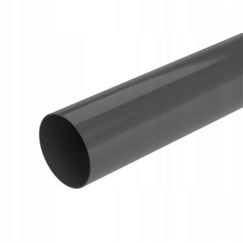 Galeco PCV Grafit 80mm rura spustowa 1mb cięta SP080 A RU100 G Cena