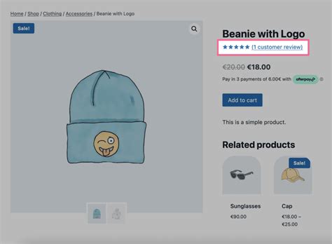 Woo Template Block Product Rating Kadence Wp Documentation
