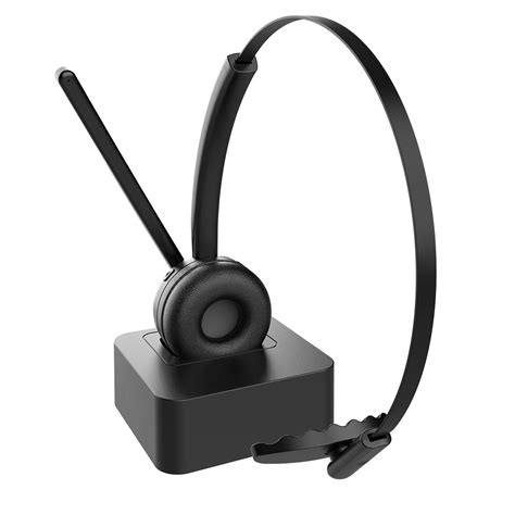 Wireless Bluetooth Computer Headset With Charging Dock No More Pain Ergonomics