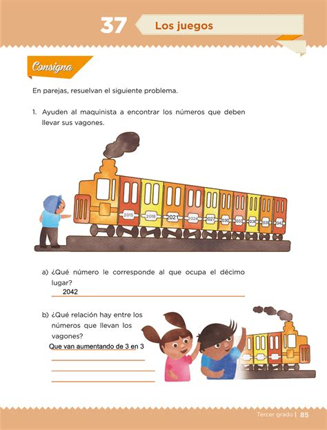 Pagina Del Libro De Matematicas Grado Contestado Estudiar