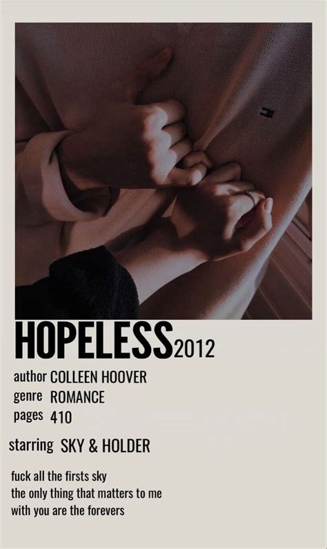 Hopless Minimalistic Polaroid Poster Aesthetic Edit Give Credit If