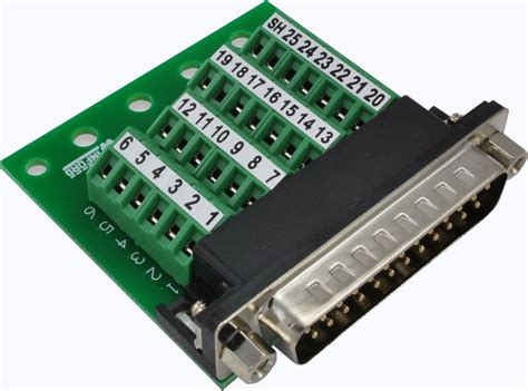 BiPOM Electronics DB 25 Slim Breakout Boards