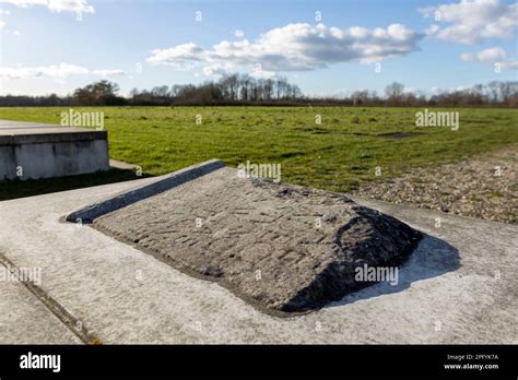 Inscription And Graphic Illustration With Demarcation Of Historic Roman