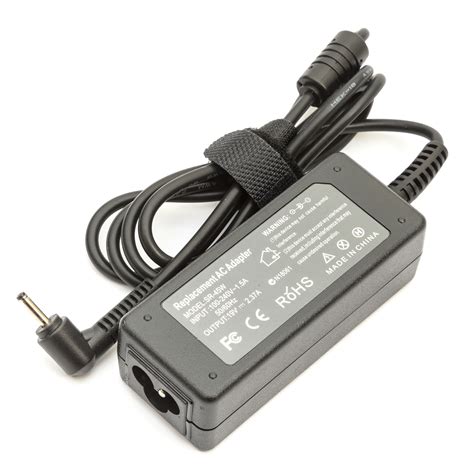 Laptop Charger 19v 2 1A 2 37A 40W AC Power Supply Fits Acer Models 3