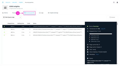 Running Queries