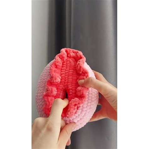 Crochet Plushie Penis And Vulva Pattern Crochet Vagina Patt Inspire