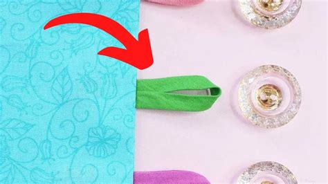 How To Make Button Loops Making Button Loops Sewing Fabric Button Loop YouTube