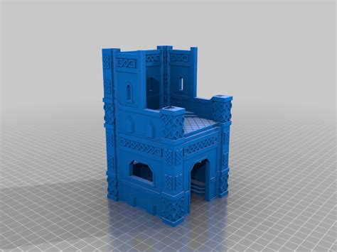 Dwarf Terrain By Udo S 3d World Download Free Stl Model