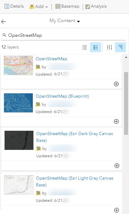 Use Osm Vector Basemapsarcgis Data Appliance Documentation