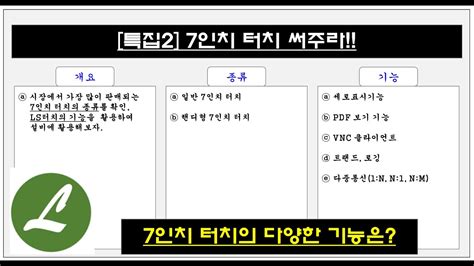 특집2 7인치 터치 써주라 ㅣ부산 자동화제품 판매 및 기술 전문점plc Hmi Inv 서보 감속기ㅣ Youtube