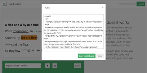 Ssml Editor Making Voice Apps Sound More Human Product Hunt
