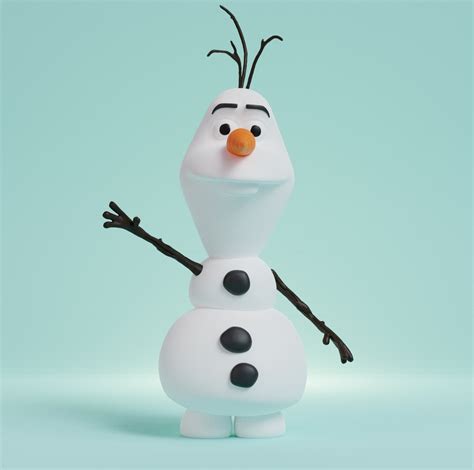 Fichier STL gratuit Olaf Disney FrozenObjet à télécharger et à