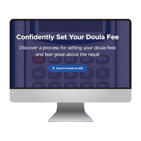 Confidently Set Your Doula Fee Powered By Thrivecart