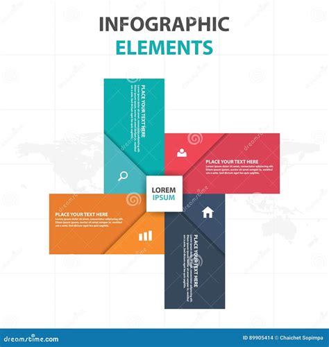 Abstract Colorful Label Business Timeline Infographics Elements