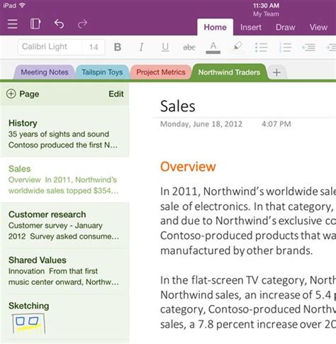 Microsoft Merges OneNote Apps For IPhone And IPad Adds New Features
