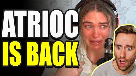 Atrioc Is Back After The Deepfake Situation With Qt Cinderella Pokimane And More Tldr Youtube