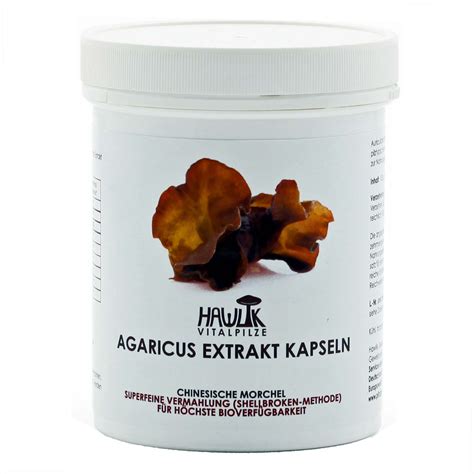 Hawlik Agaricus Extrakt Kapseln 240 St Shop Apotheke