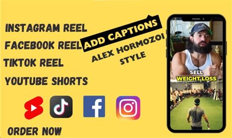 Edit Alex Hormozi Captions Style Instagram Reels With Captions By Aftab