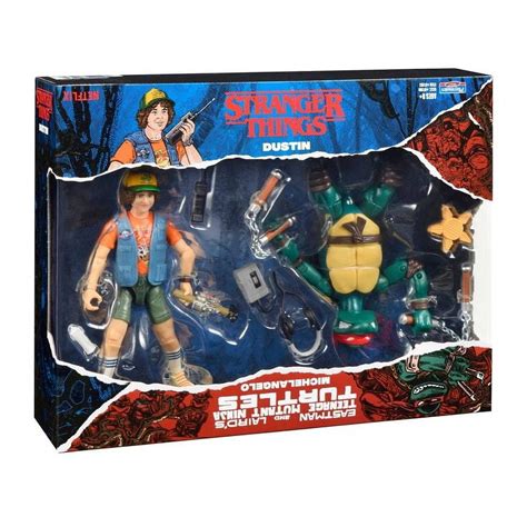 Teenage Mutant Ninja Turtles Stranger Things Michelangelo And Dustin
