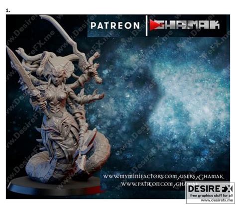 Desire Fx 3d Models Gorgon 3d Print Model Stl