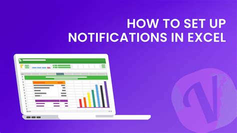 How To Set Up Notifications In Excel