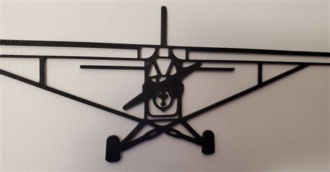 Piper J Cub D Wall Art By Fight To Fly Designs Download Free STL Model Printables Com