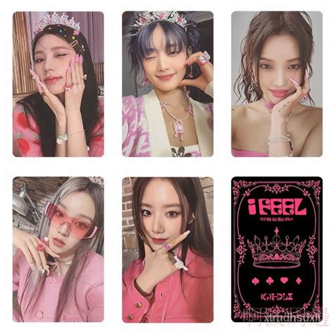 新店熱銷 G I DLE 小卡 mini6 I feel PB版小卡 宋雨綺 葉舒華 趙美延 小卡 蝦皮購物