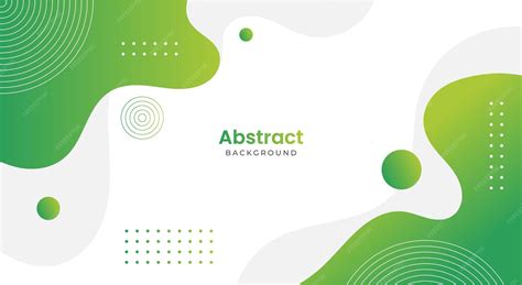 Premium Vector Gradient Green Wave Background