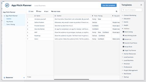 Databases Overview Baserow