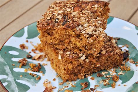 Bizcocho de calabaza con granola muy fácil y esponjoso Antojo en tu