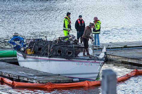 Fire Devastating For Owner Of Boat Lost In Bujacich Dock Blaze Newsbreak
