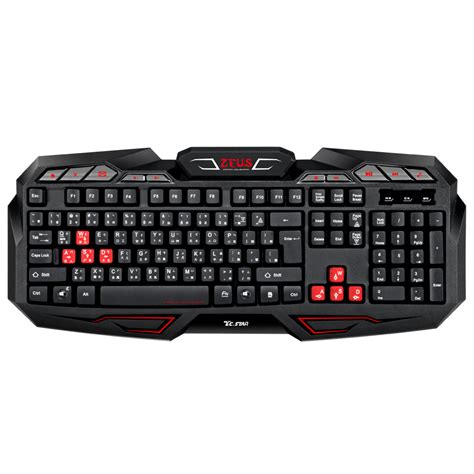 Tcstar Usb電競鍵盤zeus Tck801 電競機械有線鍵盤 Yahoo奇摩購物中心