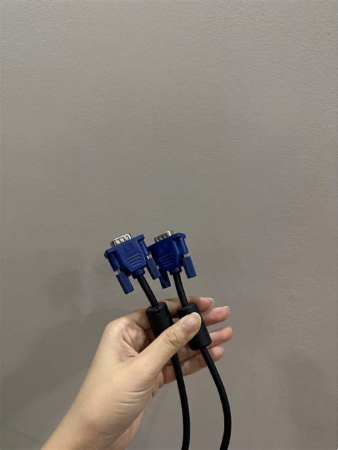 VGA Display Port Cable Computers Tech Parts Accessories Cables Adaptors On Carousell