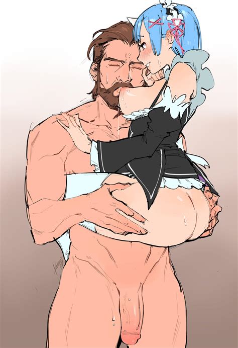 Rem And Steve Rogers Re Zero MCU Artist Kenshin187 R Rule34