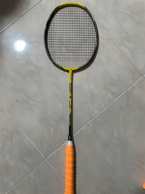 Yonex Yellow Lindan Force Badminton Racket Sports Equipment Sports