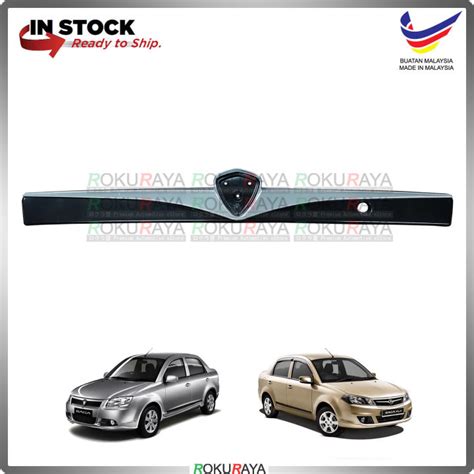 SILVER BLACK Proton Saga BLM FL FLX SV Rear Back Boot Trunk Tail Gate