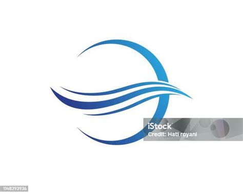 水波圖示向量向量圖形及更多商標圖片 商標 圓形 地平線 Istock
