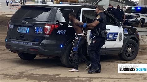After A Chase Birmingham Police Apprehend Two Shooting Suspects